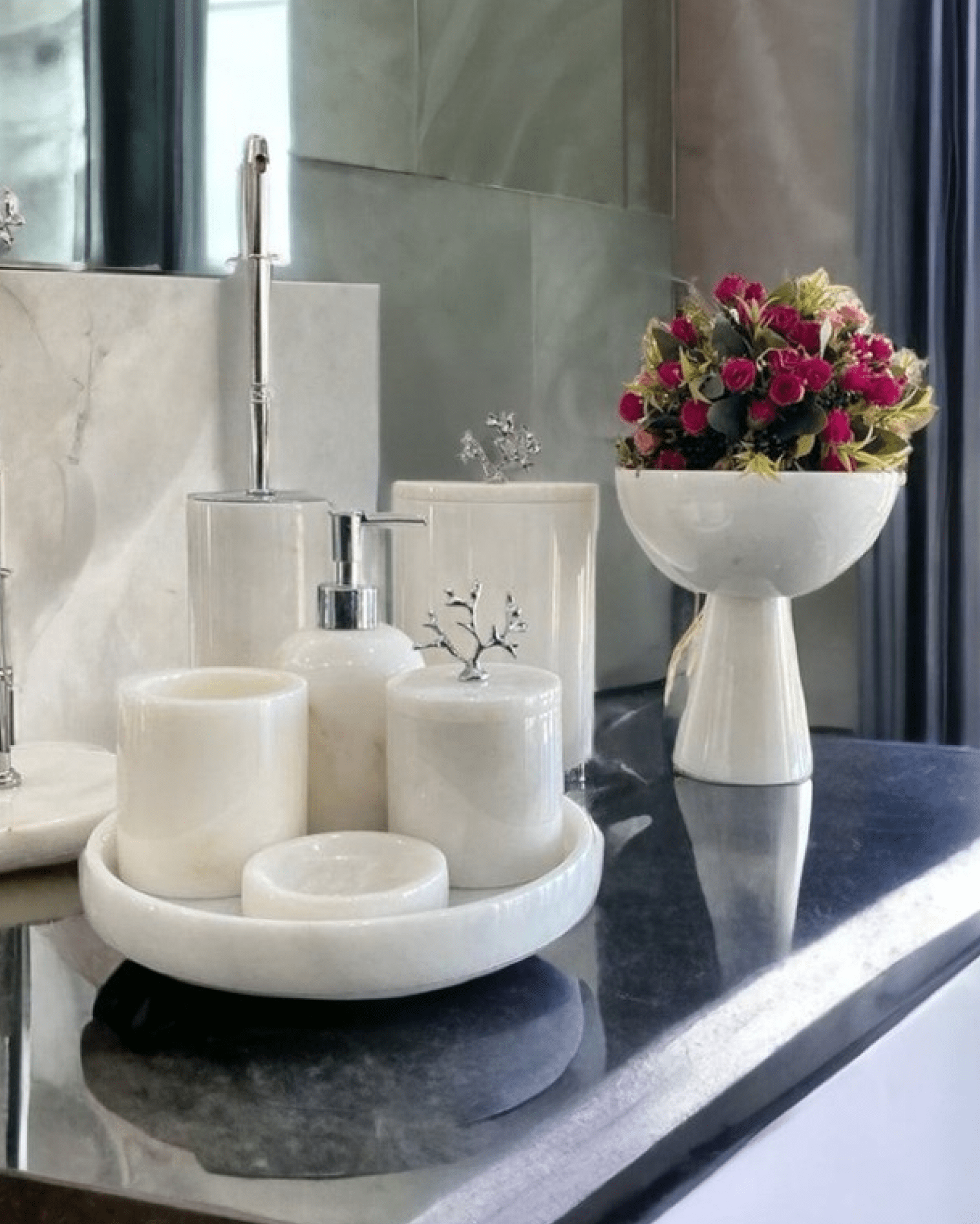 Miarik Design | Mermer Banyo Seti